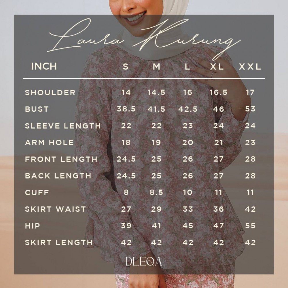 DLEQA | The Modest Stylish Fashion | Tops | Kurungs | KURUNGS EVERYDAY ...